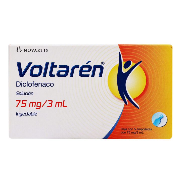 VOLTAREN 75MG SOL INY 5X3ML – Farmapronto