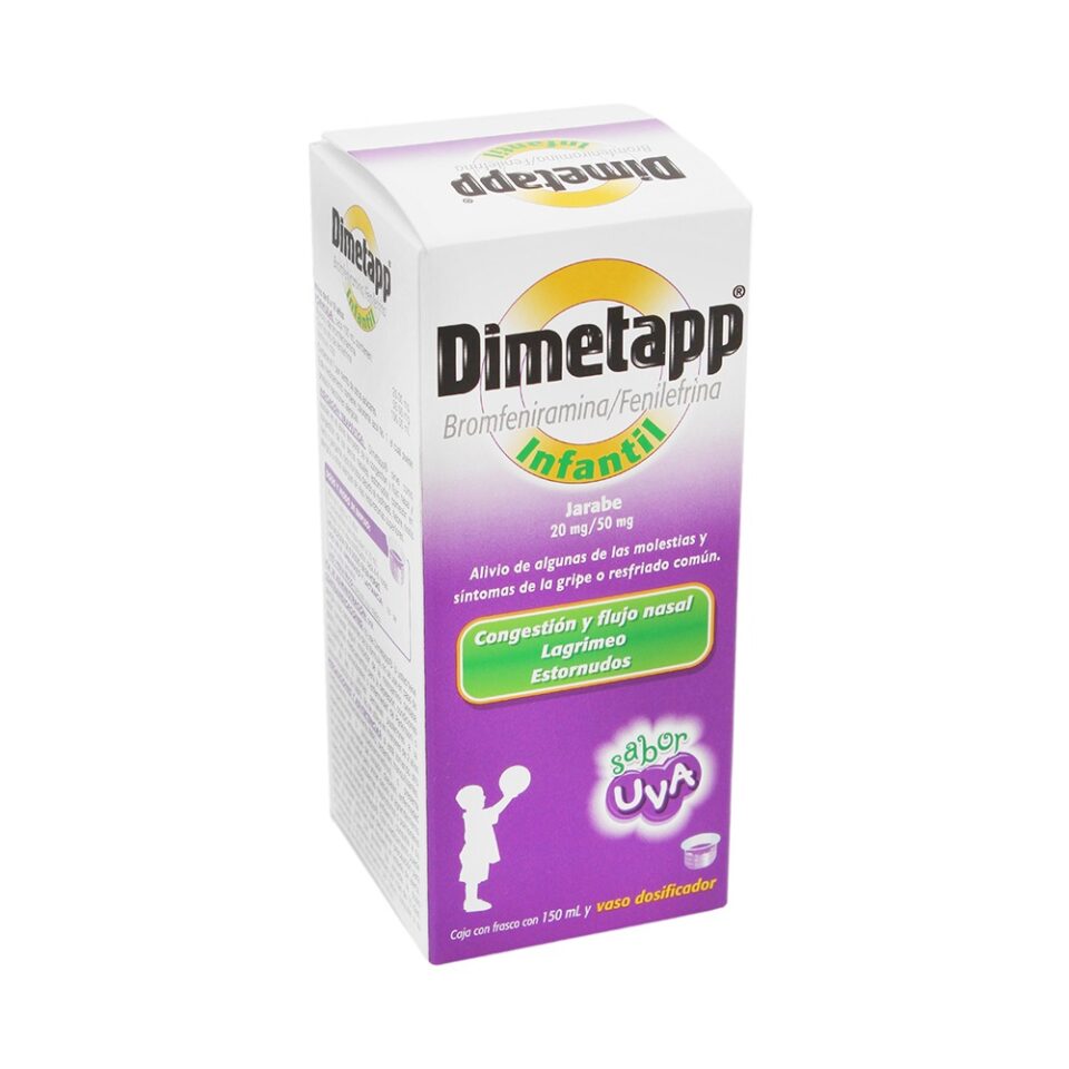 DIMETAPP INF JBE UVA C/VASO 150ML – Farmapronto