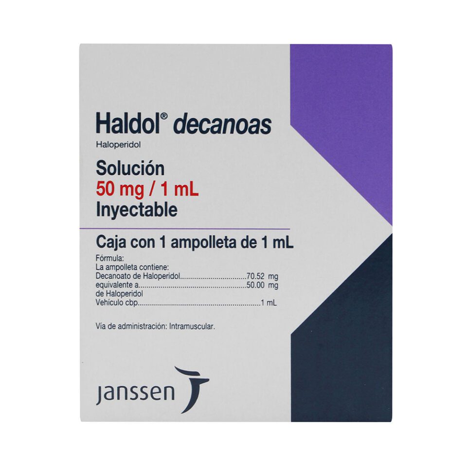 HALDOL DECANOAS 50MG AMP 1X1ML – Farmapronto