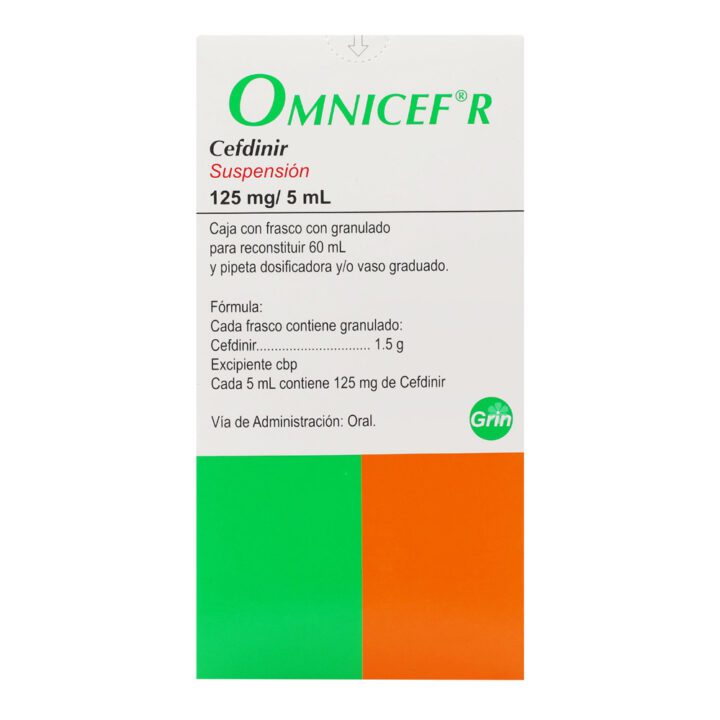 OMNICEF-R 125 MG/5 ML 60 ML SUSPENSION – Farmapronto