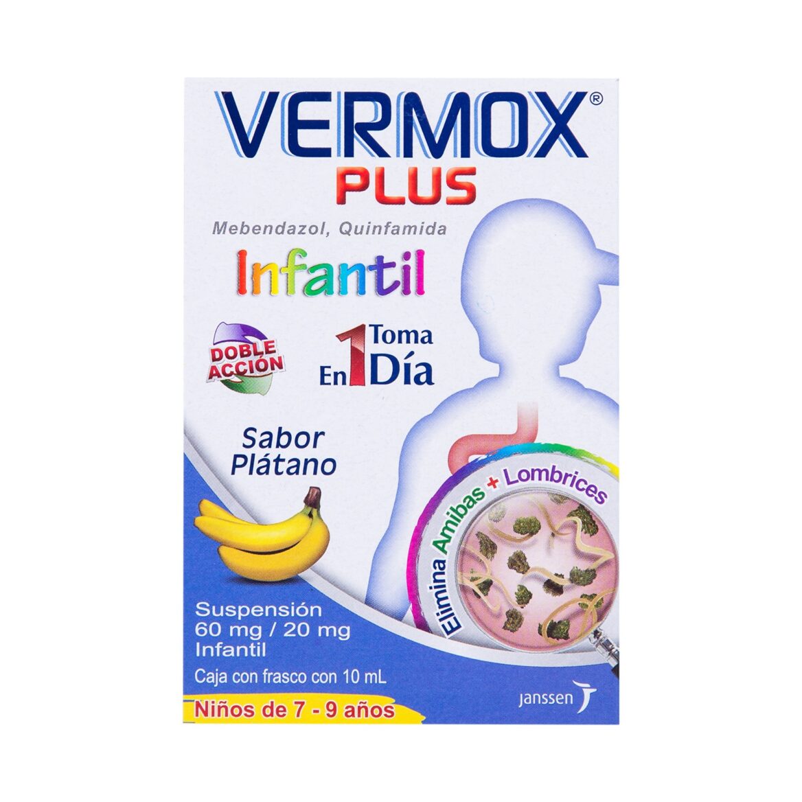 VERMOX PLUS INFANTIL 60MG/20MG C/10 ML SUSPENSION – Farmapronto