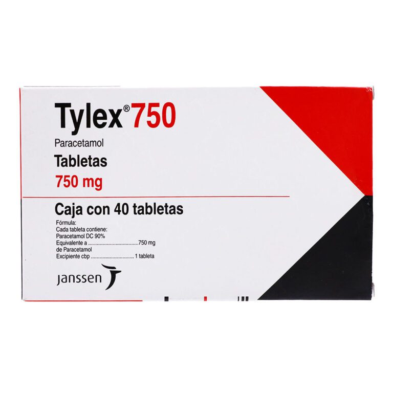 TYLEX 750MG TABLETAS C/40 – Farmapronto