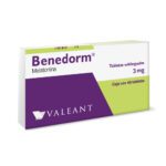 BENEDORM 3MG C/40 TABLETAS SUBLINGUALES – Farmapronto