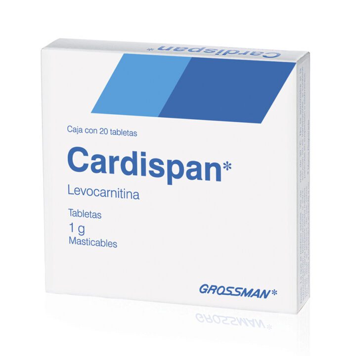 CARDISPAN 1 G C/20 TABLETAS MASTICABLES – Farmapronto