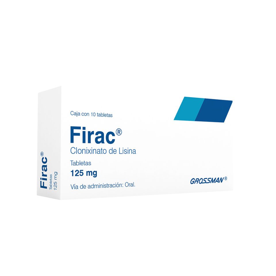 FIRAC 125MG TABLETAS C/10 – Farmapronto