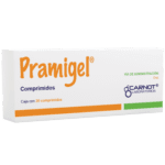 PRAMIGEL 10MG/200MG/50MG C/20 COMPRIMIDOS – Farmapronto
