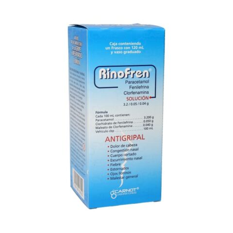 RINOFREN SOL 120ML + VASO GRADUADO – Farmapronto