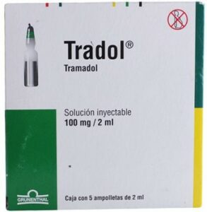 TRADOL 100MG AMP 5X2ML – Farmapronto