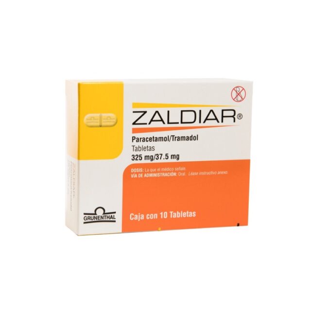 ZALDIAR 37.5MG/325MG TABLETAS C/10 – Farmapronto