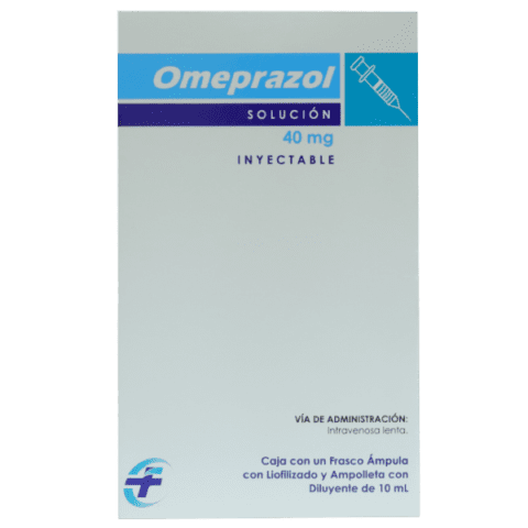 MP OMEPRAZOL 40 MG C/1 AMPOLLETA SOLUCION INYECTABLE – Farmapronto