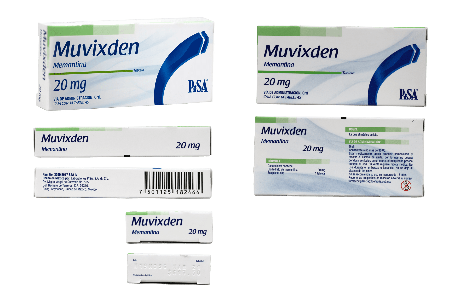 MUVIXDEN 20 MG C/14 TABLETAS – Farmapronto
