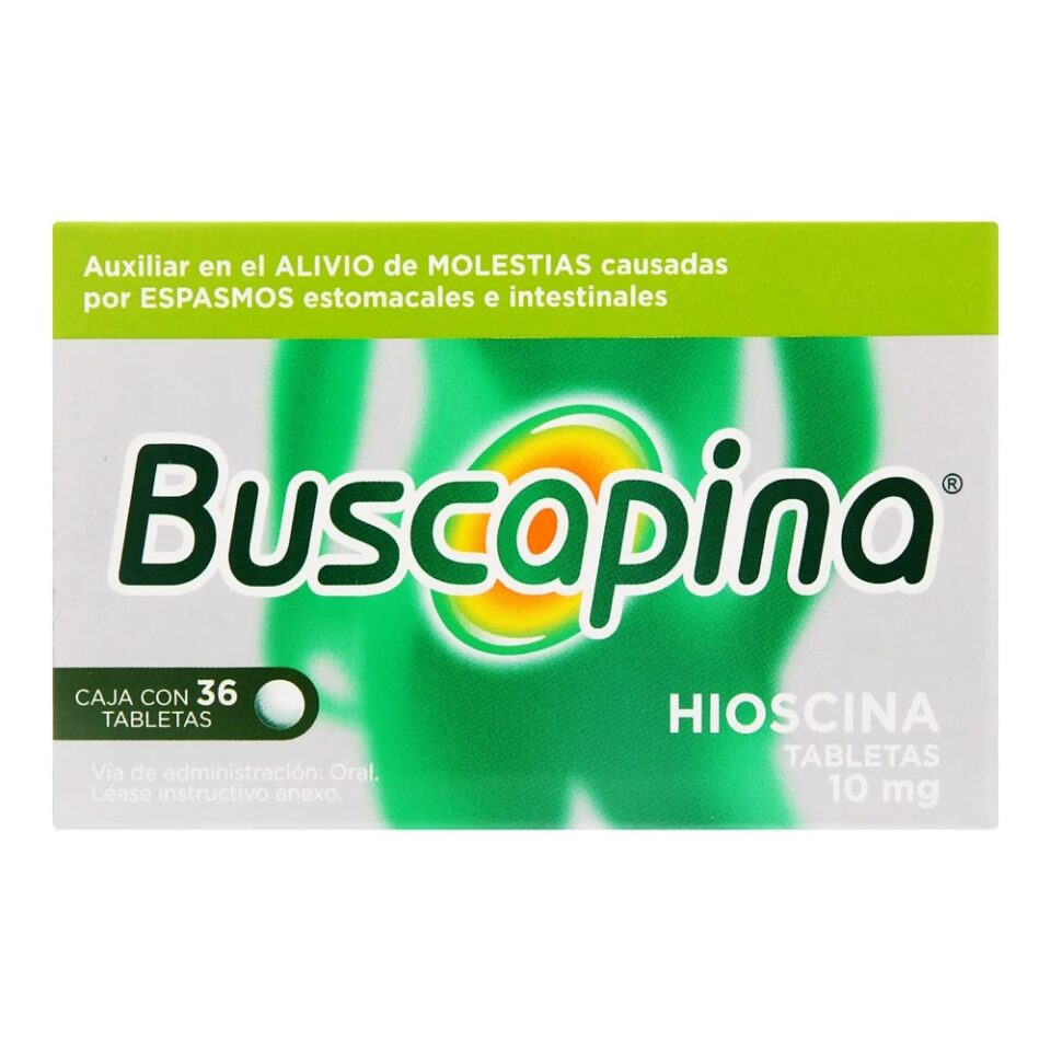 BUSCAPINA 10 MG C/36 GRAGEAS – Farmapronto