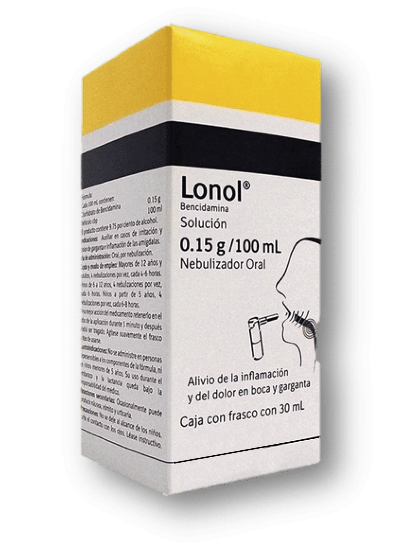 LONOL 0.15 /100 ML C/30 ML SOLUCION SPRAY – Farmapronto