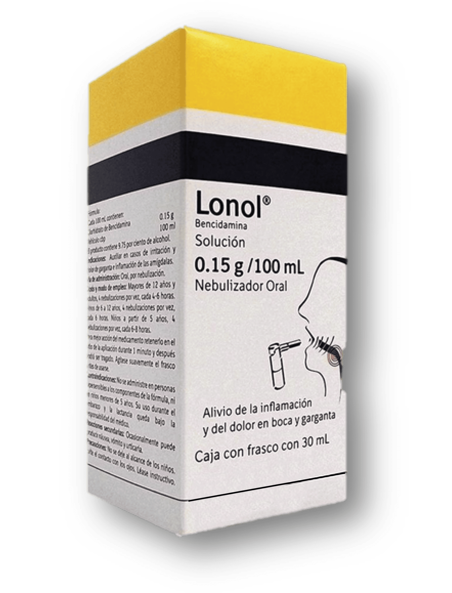 LONOL 0.15 /100 ML C/30 ML SOLUCION SPRAY – Farmapronto