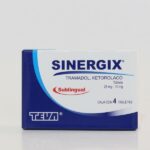 SINERGIX 25MG/10MG C/4 TABLETAS SUBLINGUALES – Farmapronto