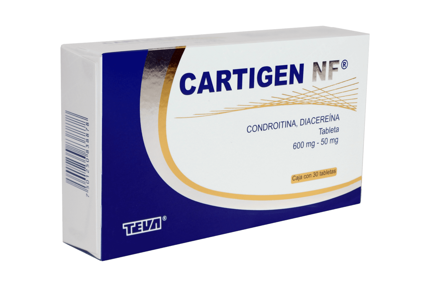 CARTIGEN NF 50 / 600 MG C/30 TABLETAS – Farmapronto