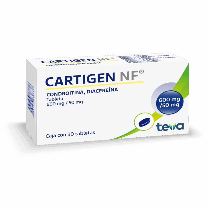 CARTIGEN NF 50 / 600 MG C/30 TABLETAS – Farmapronto