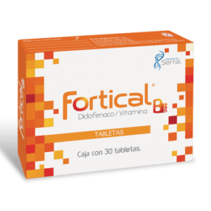 COMPLEJO B/DICLOFENACO50/50/.25/50 C/30 GRAG (FORTICAL) – Farmapronto