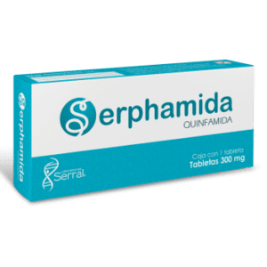 QUINFAMIDA 300MG C/1 TABLETAS (SERPHAMIDA) – Farmapronto