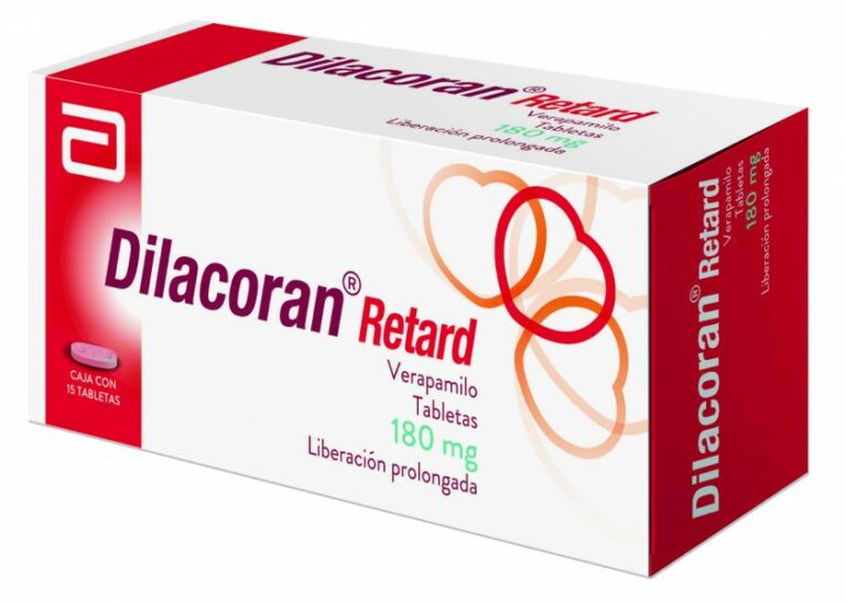 DILACORAN-RETARD 180MG TABLETAS C/15 – Farmapronto