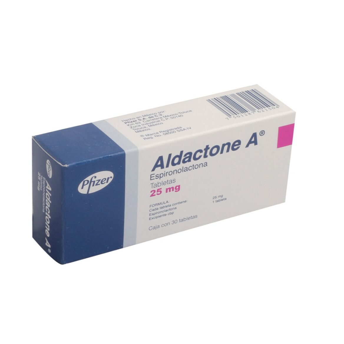 ALDACTONE-A 25MG TABLETAS C/30 – Farmapronto