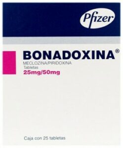 BONADOXINA 25MG/50MG C/25 TABLETAS – Farmapronto