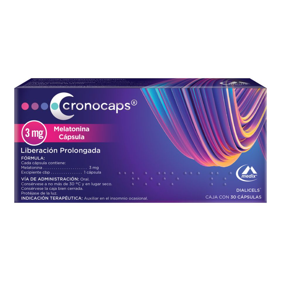 CRONOCAPS 3 MG C/30 CAPSULAS – Farmapronto