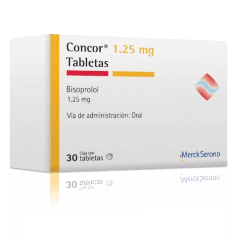 CONCOR 1.25MG GRAG C/30 – Farmapronto