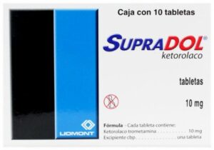 SUPRADOL 10MG TABLETAS C/10 – Farmapronto