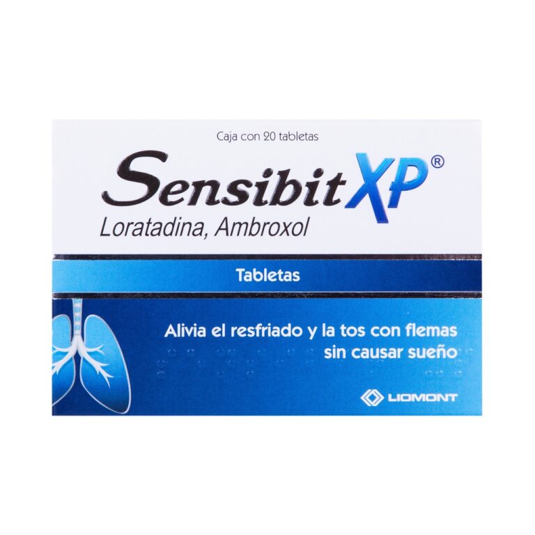 SENSIBIT-XP 5MG/30MG TABLETAS C/20 – Farmapronto
