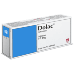 DOLAC 10MG C/10 TABLETAS – Farmapronto