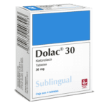 DOLAC SUBLINGUAL 30MG C/4 TABLETAS – Farmapronto