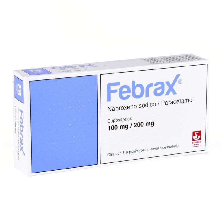 FEBRAX 100MG/200MG C/5 SUPOSITORIOS – Farmapronto