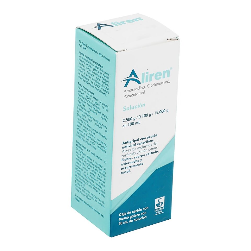 ALIREN 2.5G .100G 15G 100 ML C/30ML GOTAS – Farmapronto