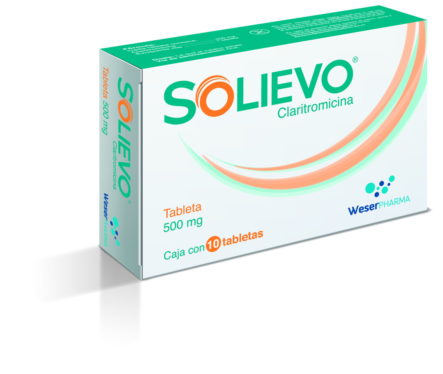 SOLIEVO 500 MG C/10 TABLETAS – Farmapronto