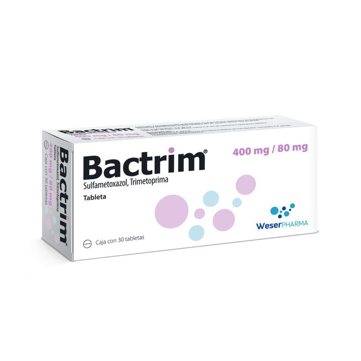 BACTRIM AD 400/80 MG C/30 TABLETAS – Farmapronto
