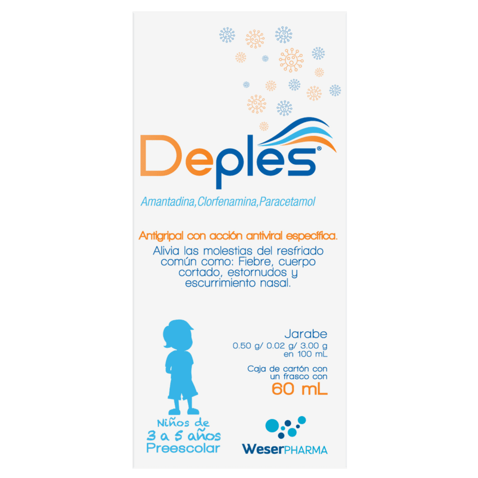 DEPLES .50/.02/3 G C/60 ML JARABE – Farmapronto