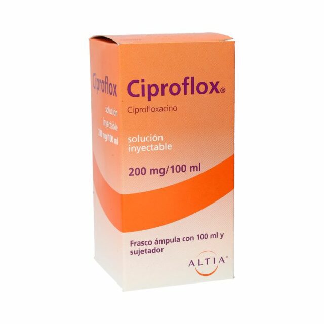 CIPROFLOX 200MG INY 1X100ML – Farmapronto