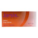 JARSIX 5/0.25 MG C/10 TABLETAS – Farmapronto