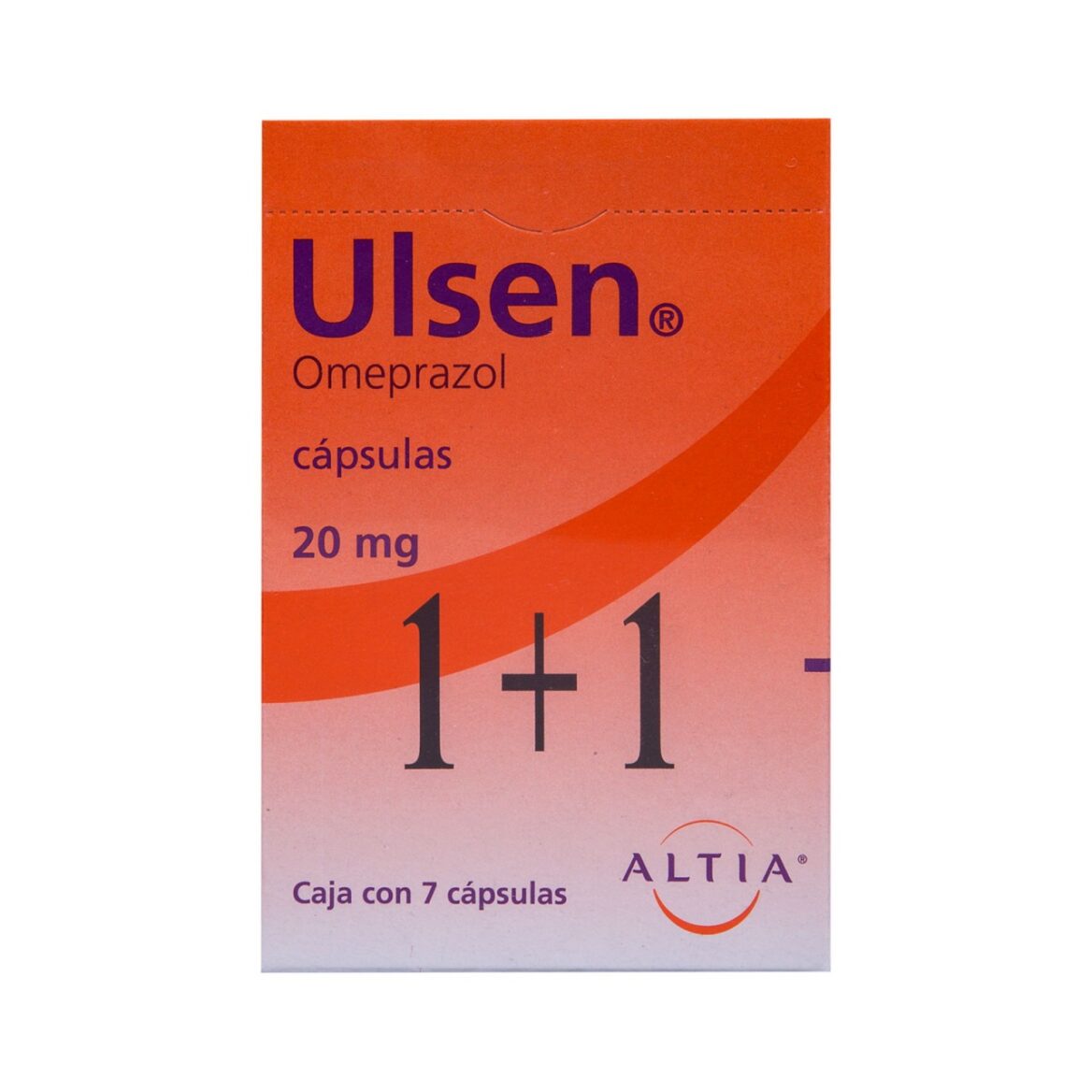 ULSEN 20MG CAPS C/7 OFTA 1+1 527 – Farmapronto