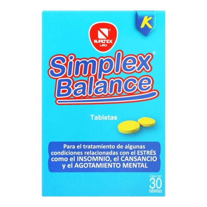 SIMPLEX BALANCE C/30 TABLETAS – Farmapronto