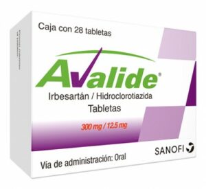 AVALIDE 300MG/12.5MG TABLETAS C/28 – Farmapronto