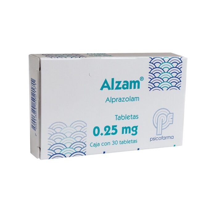 ALZAM 0.25MG TABLETAS C/30 – Farmapronto