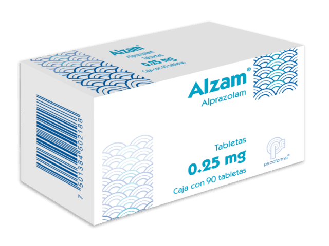 ALZAM 0.5 MG TABLETAS C/90 – Farmapronto