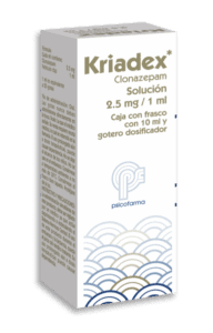 KRIADEX 2.5MG SOL 10ML – Farmapronto