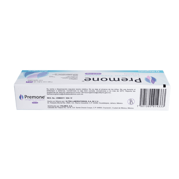 PREMONE 62.5 MG C/APLICADOR CREMA – Farmapronto