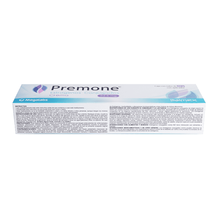 PREMONE 62.5 MG C/APLICADOR CREMA – Farmapronto