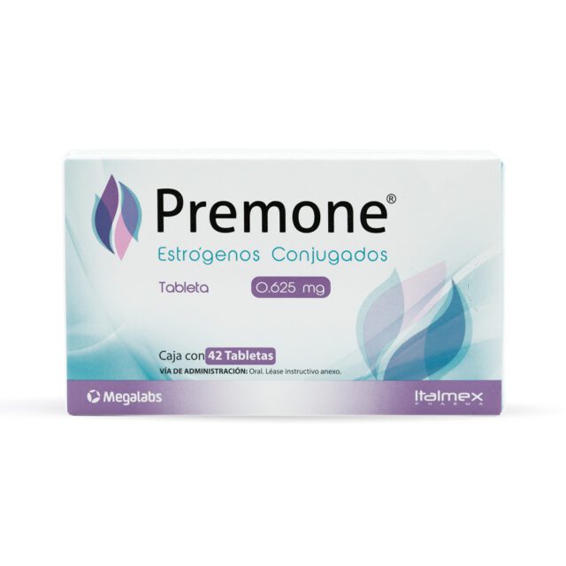 PREMONE 0.625 MG C/42 TABLETAS – Farmapronto