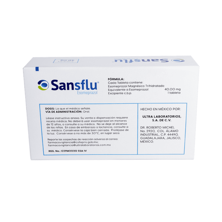 SANSFLU 40 MG C/14 TABLETAS – Farmapronto