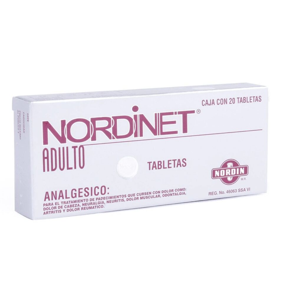 NORDINET AD 400MG/150MG TABLETAS C/20 – Farmapronto
